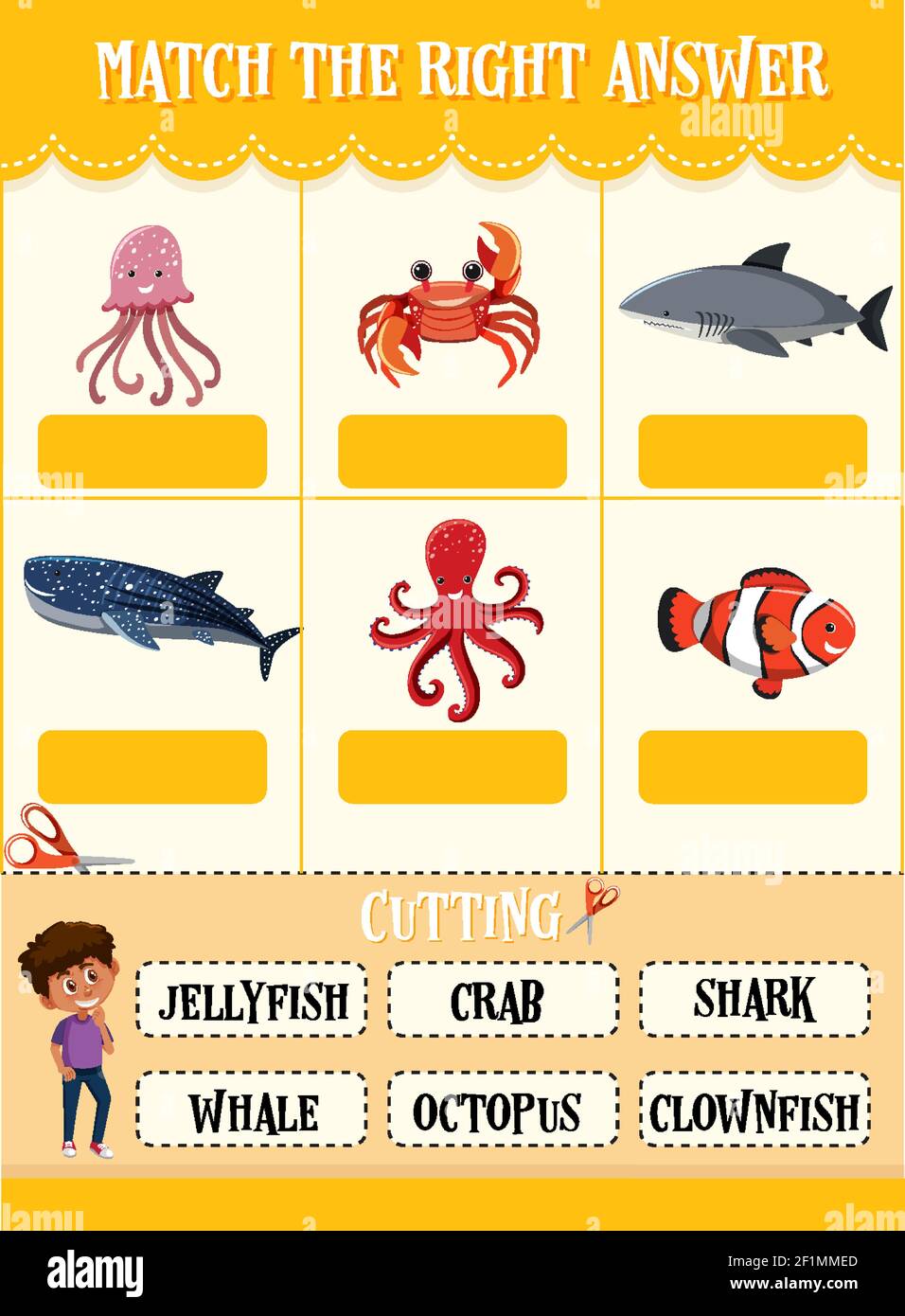 Math count number worksheet illustration Stock Vector Image & Art - Alamy