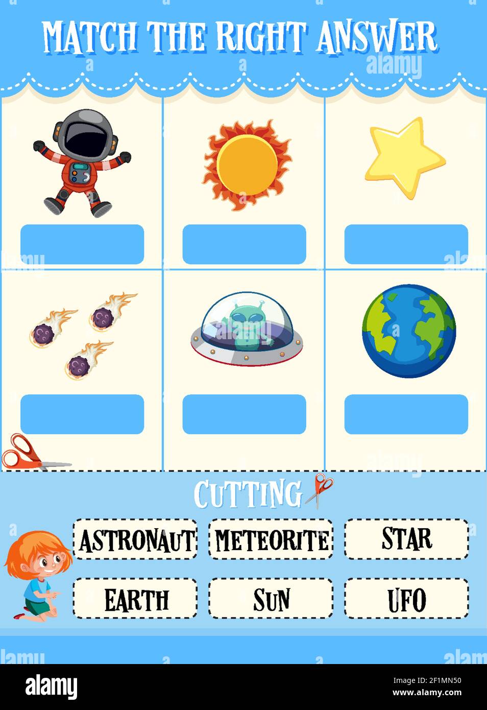 Math count number worksheet illustration Stock Vector Image & Art - Alamy