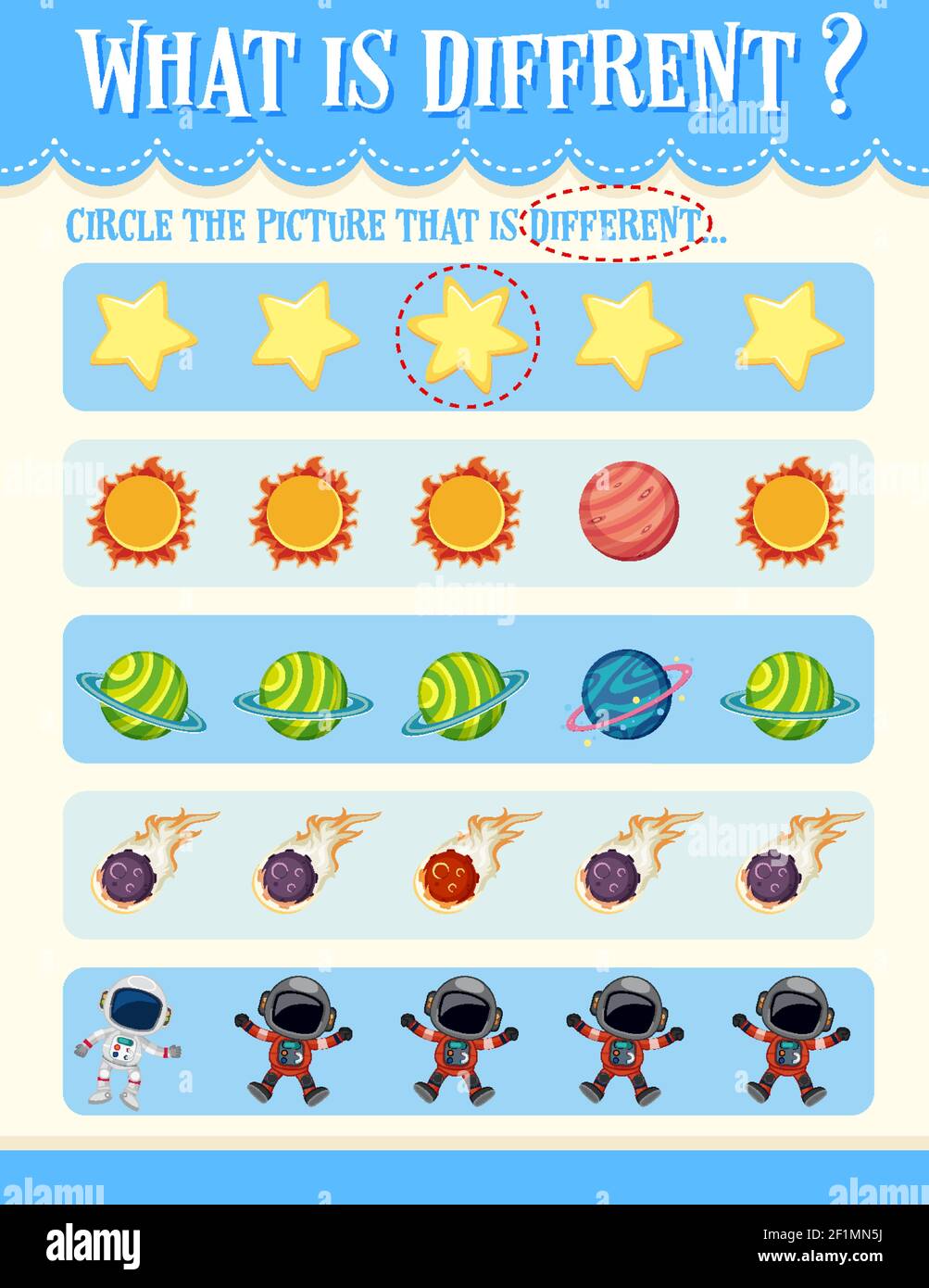 Math count number worksheet illustration Stock Vector Image & Art - Alamy