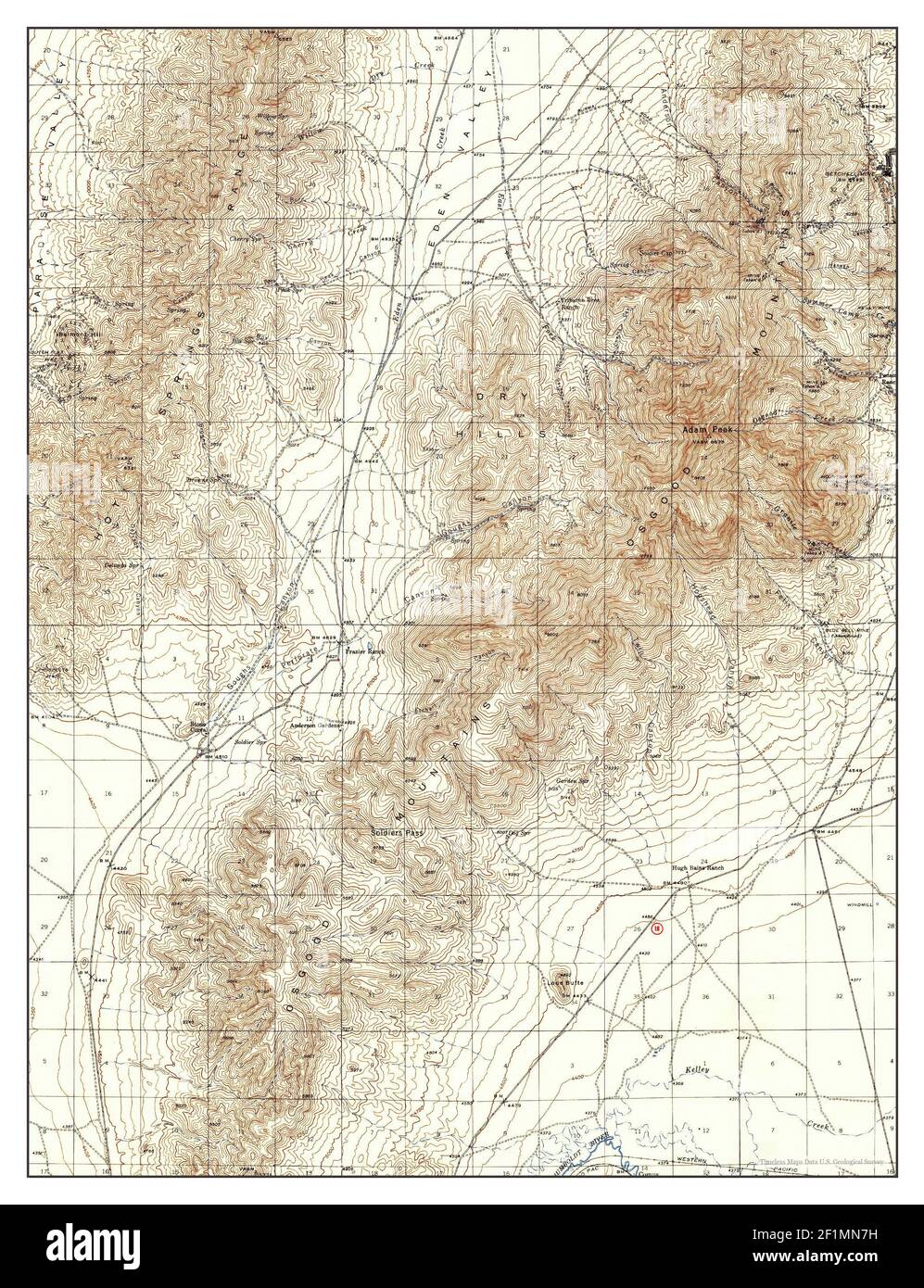 Osgood mountains Cut Out Stock Images & Pictures - Alamy