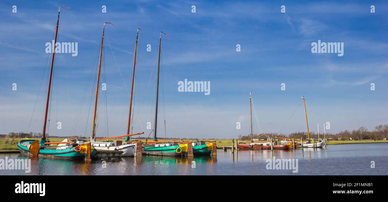 Traditional wooden dutch sailing boat hi-res stock photography and ...