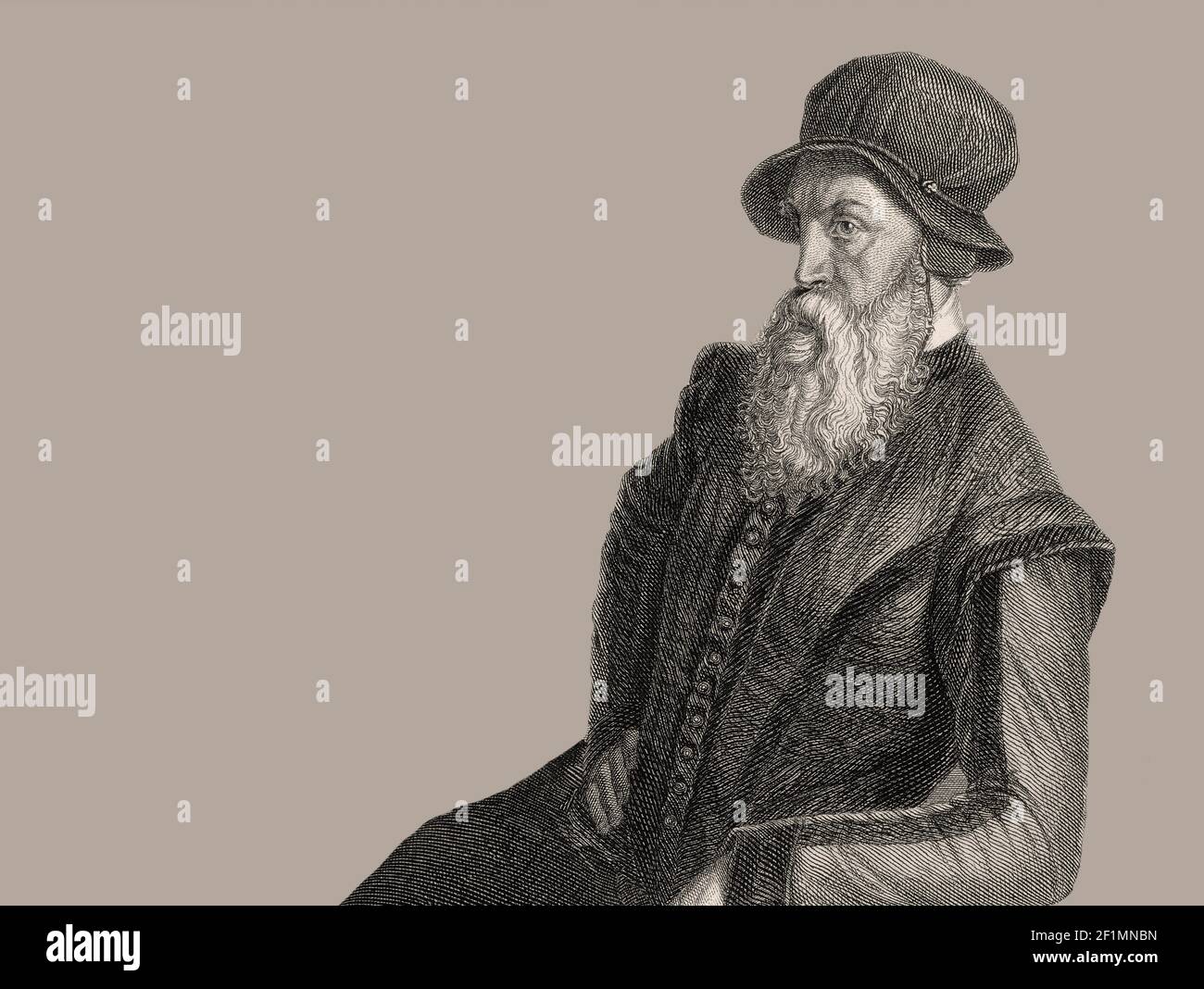 Benvenuto Cellini, 1500 - 1571, Italian goldsmith and sculptor Stock ...