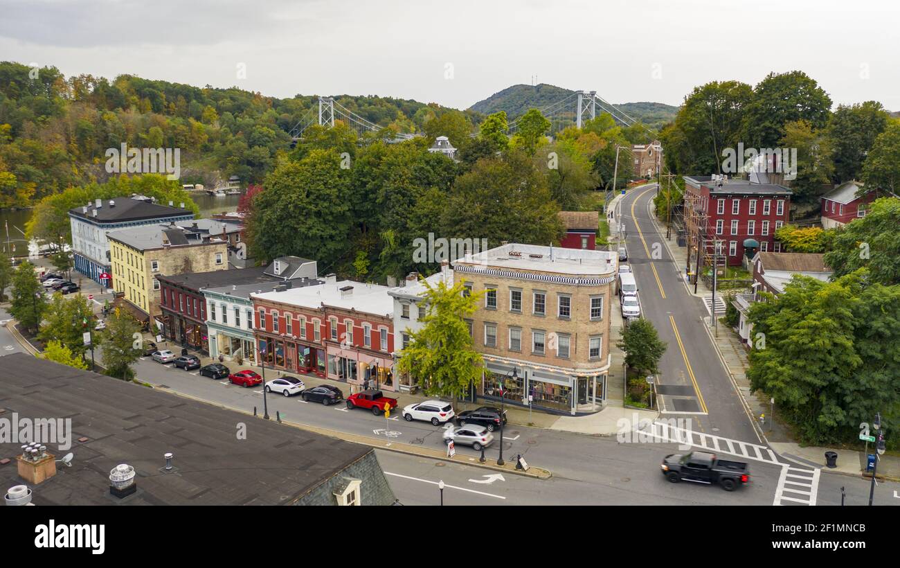 New york broadway aerial hi-res stock photography and images - Alamy