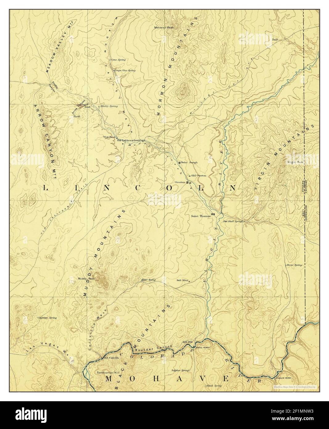 Saint thomas road map hi-res stock photography and images - Alamy