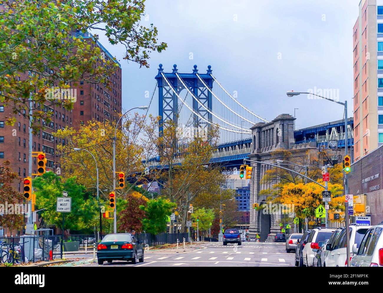 Manhattan bridge construction hi-res stock photography and images - Alamy