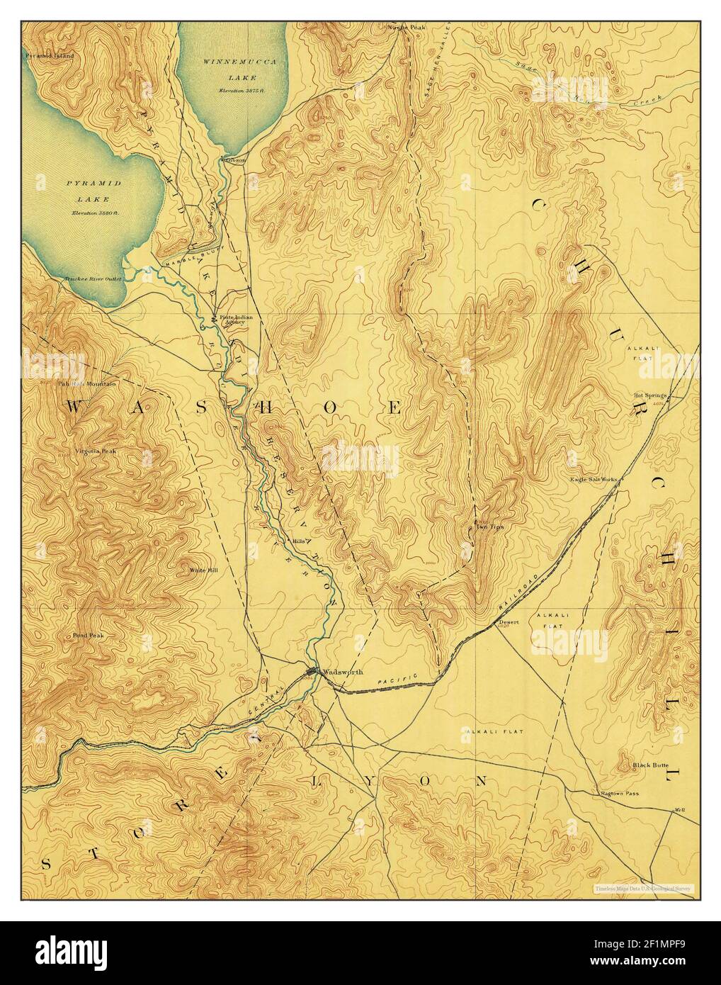 Map of wadsworth hi-res stock photography and images - Alamy