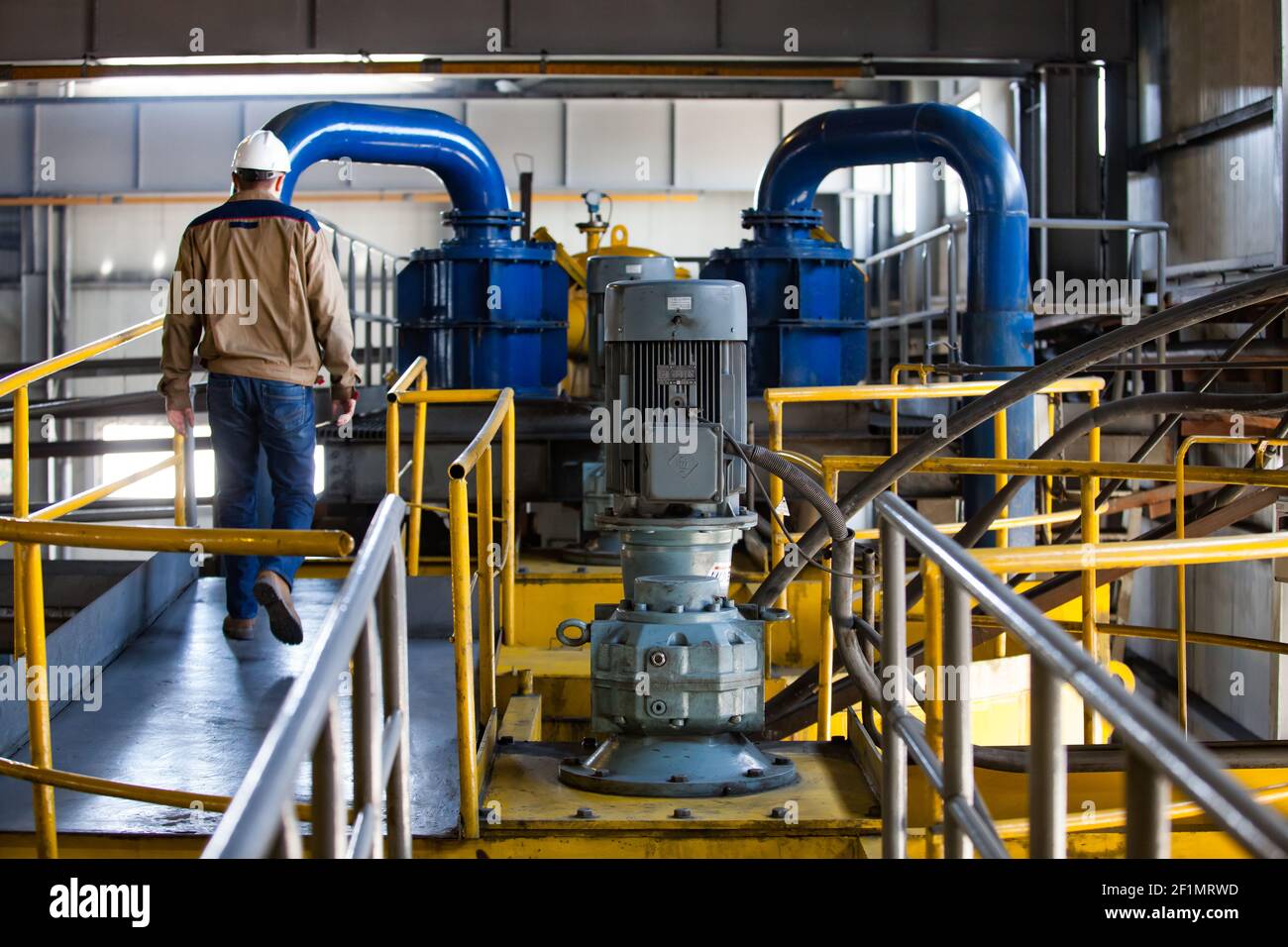 Modern pumping station hi-res stock photography and images - Alamy
