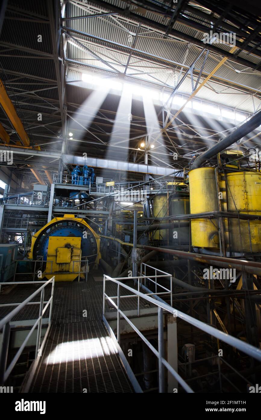 Copper ore mill hi-res stock photography and images - Alamy