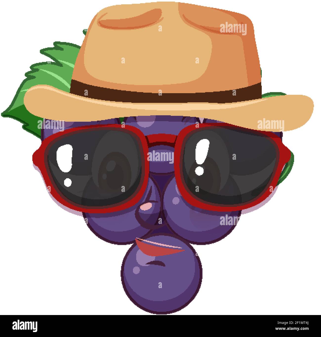 Purple edible fruit fruits Stock Vector Images - Alamy