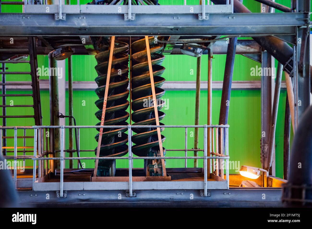 Spiral separator hi-res stock photography and images - Alamy