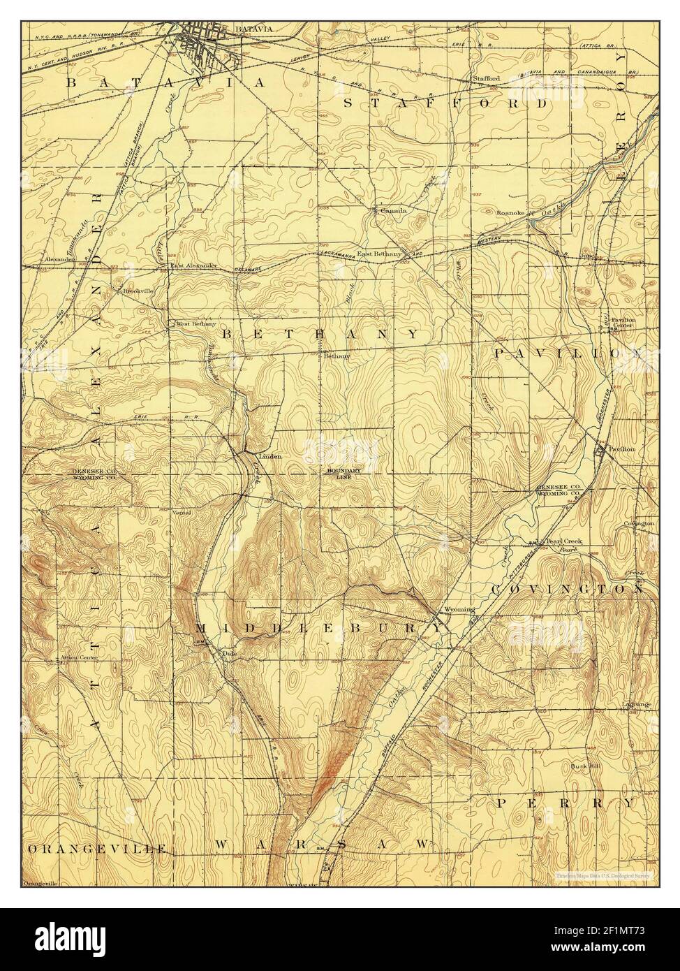 Batavia map Cut Out Stock Images & Pictures - Alamy