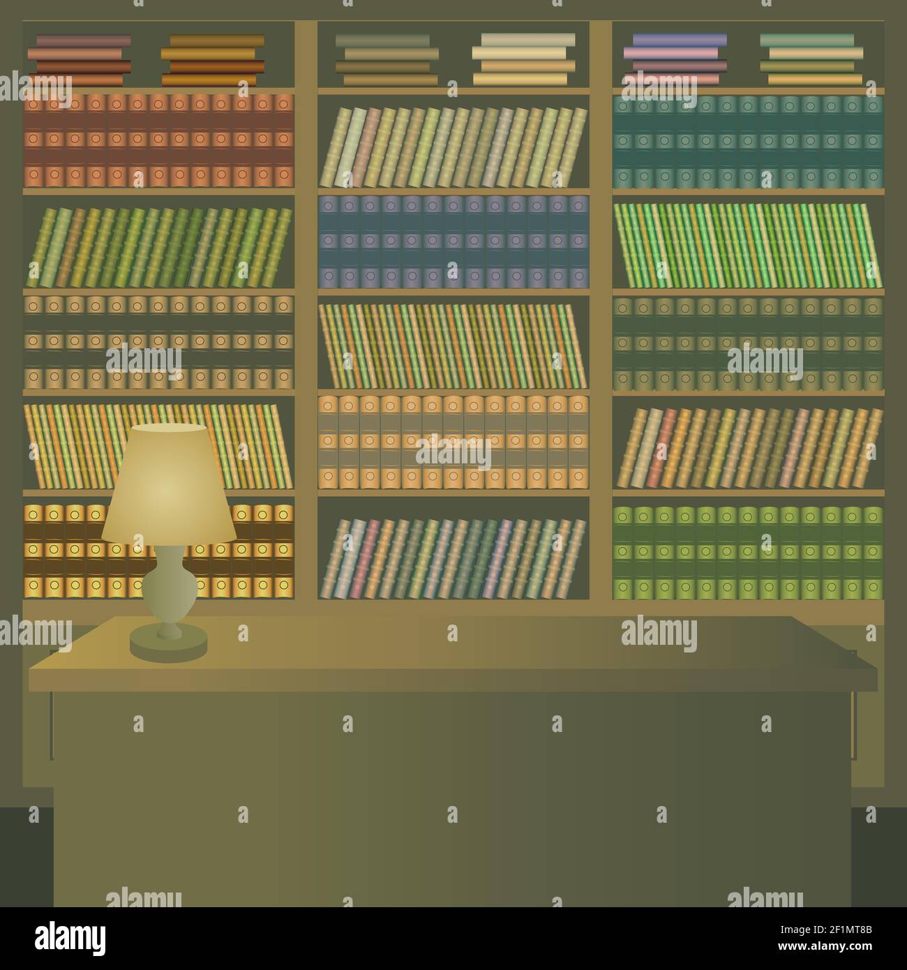 Old fashioned desk Stock Vector Images - Alamy