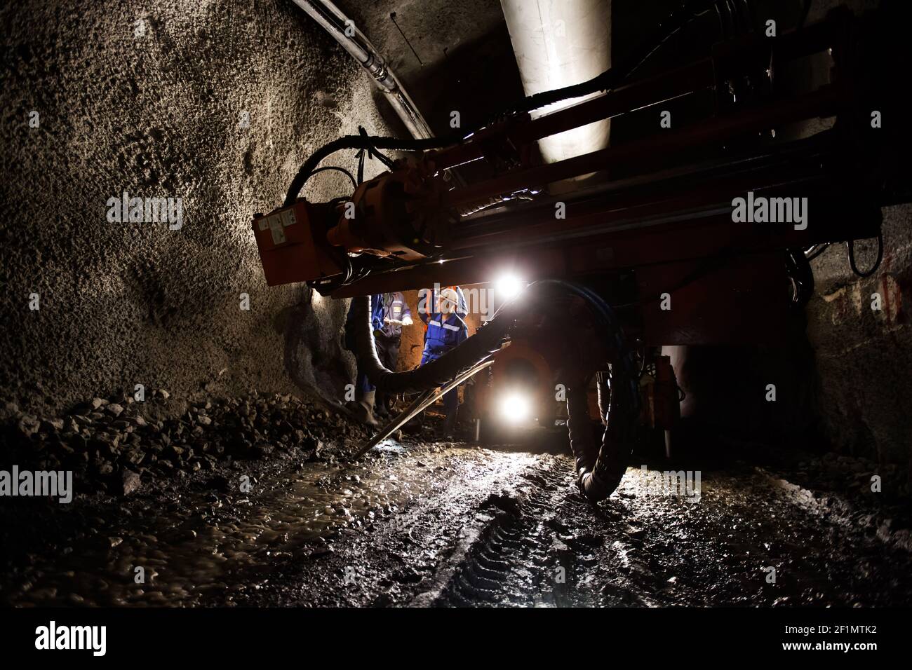 Underground mining equipment hi-res stock photography and images - Alamy