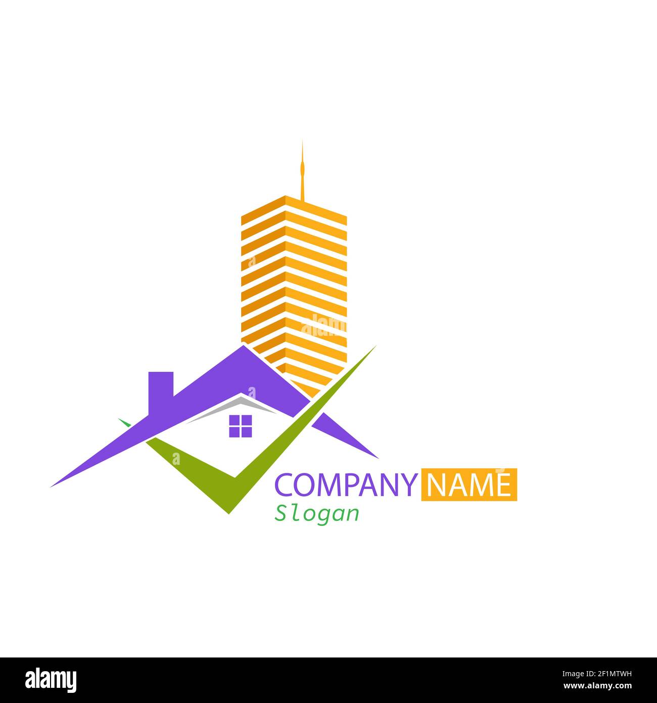 Logotipo De Vector De Construcci n