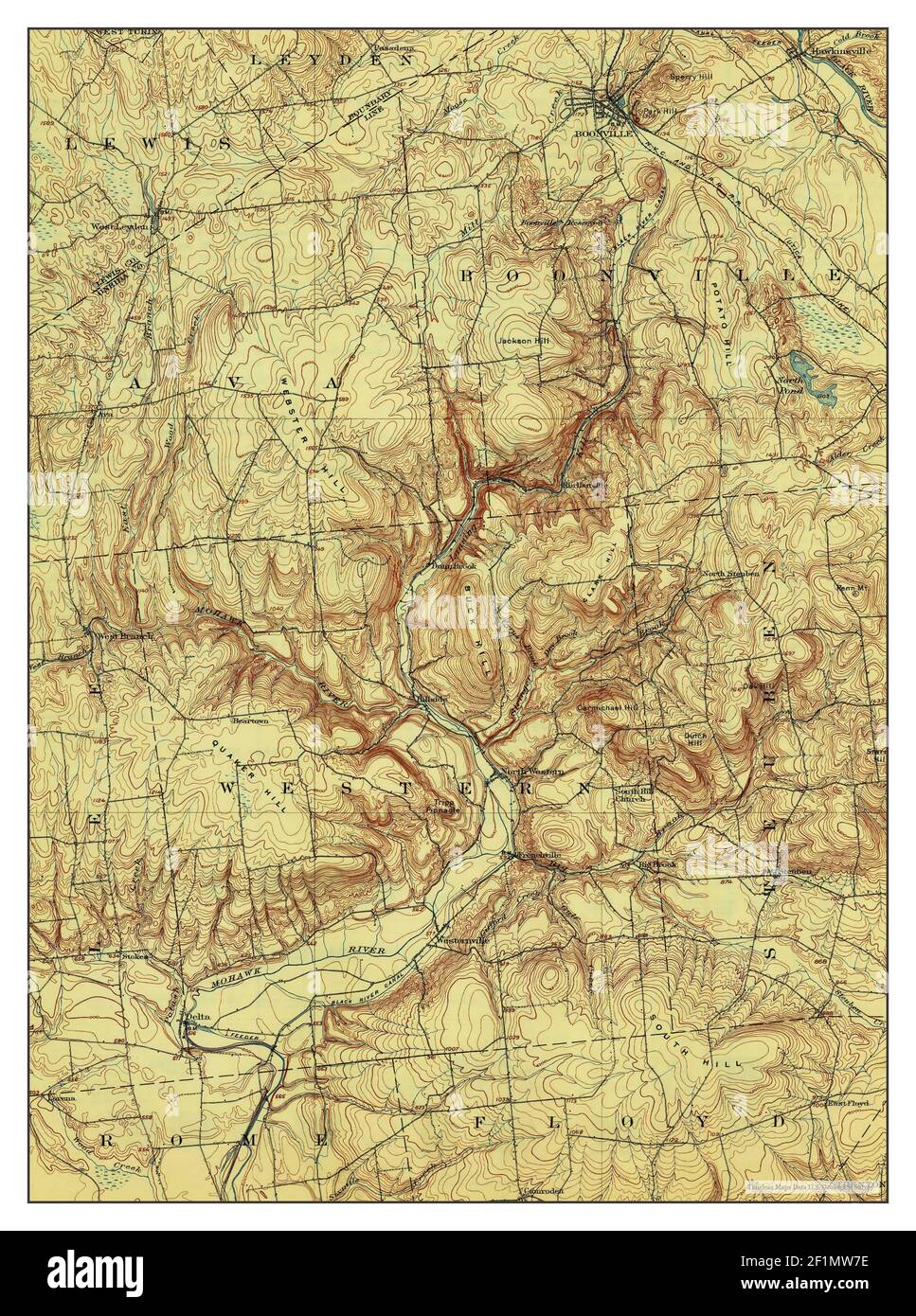 Map of boonville hi-res stock photography and images - Alamy