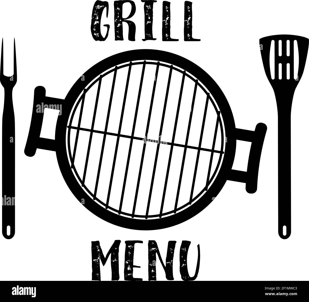 grill menu symbol Stock Vector Image & Art - Alamy