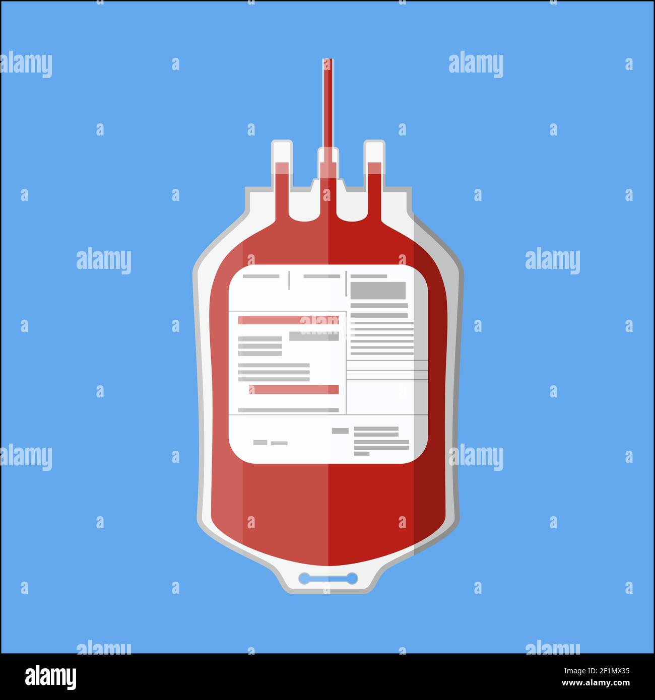 Plastic blood bag. Donate blood concept Stock Vector Image & Art - Alamy