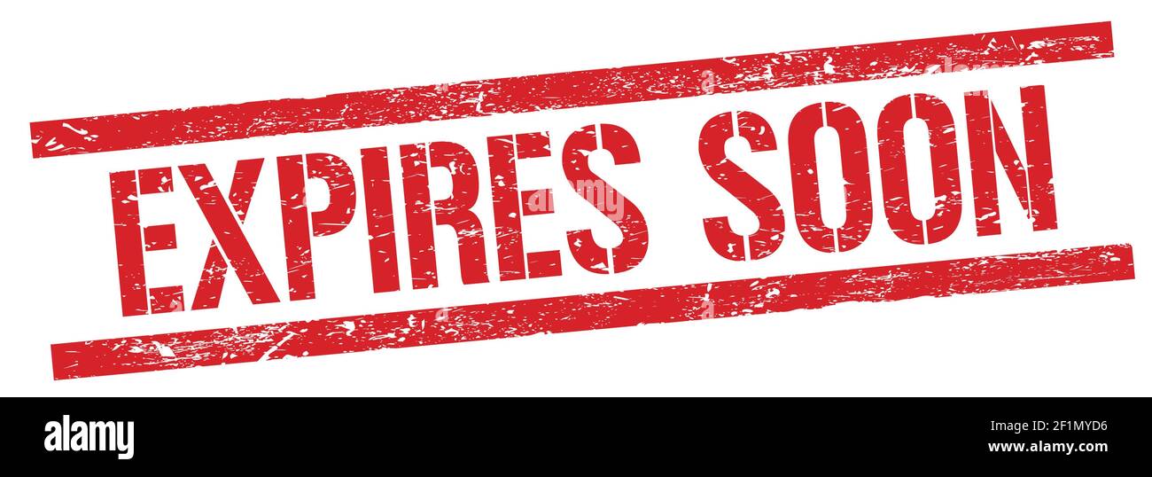 Expires soon word hi-res stock photography and images - Alamy