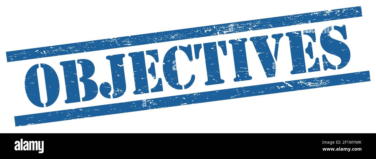 Objectives stamp hi-res stock photography and images - Alamy