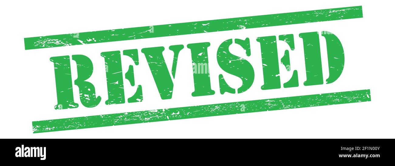 Revised stamp hi-res stock photography and images - Alamy