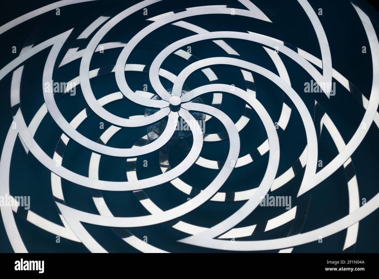 Rotating geometric pattern Stock Photo - Alamy