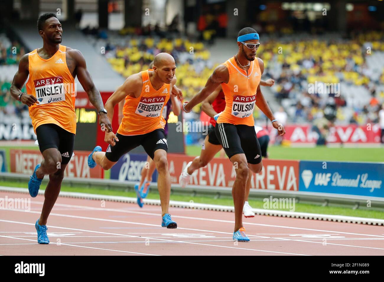 Michael Tinsley (USA) won, Cornel Fredericks (USA) took the 2nd rank ...