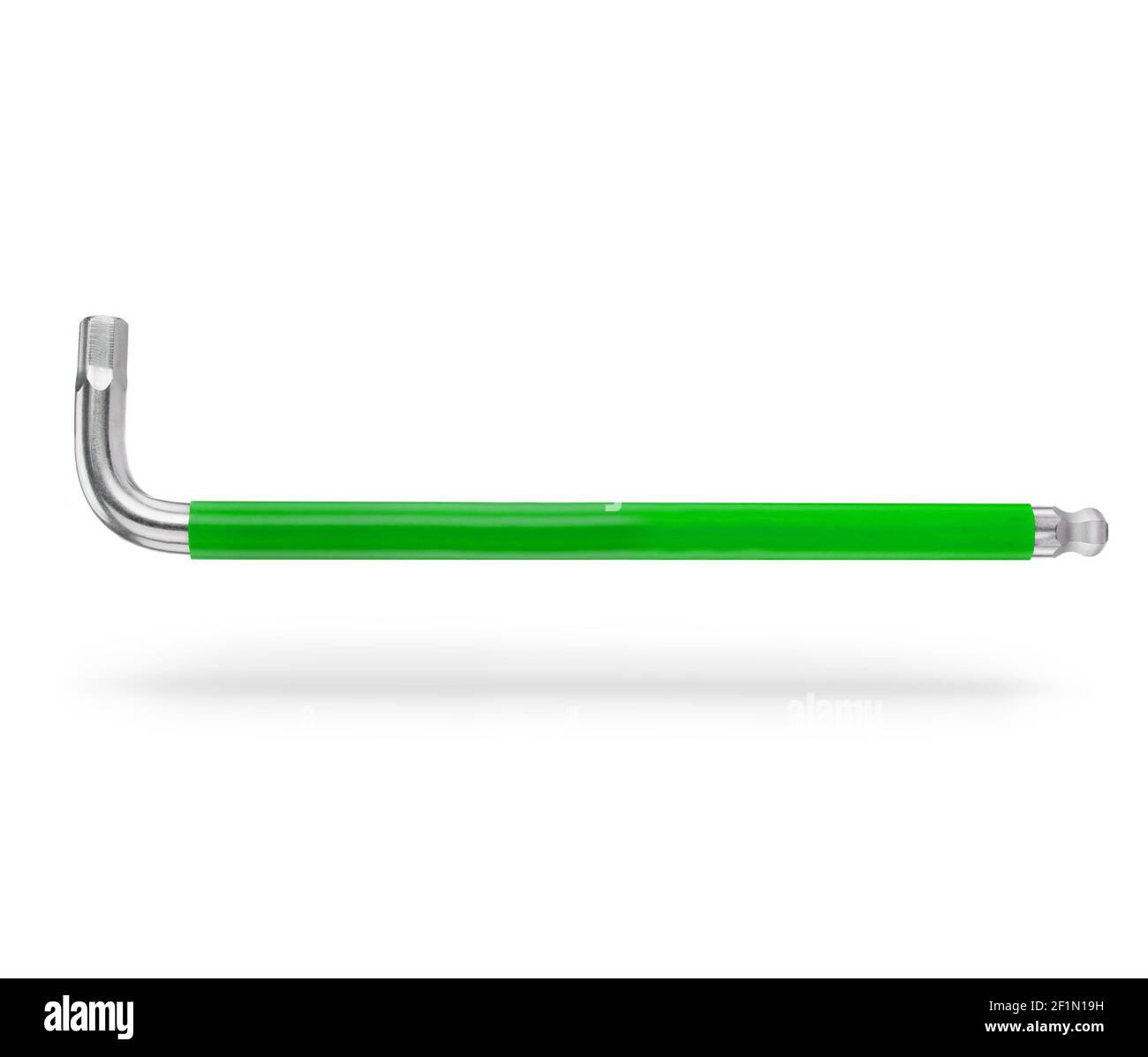 Metal hex key isolated over the white background Stock Photo - Alamy