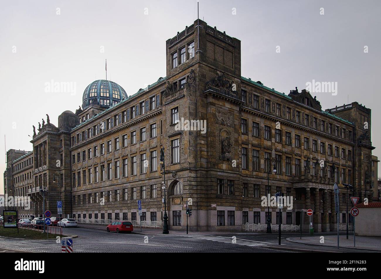 The building of the Ministry of Industry and Trade in Prague Na ...