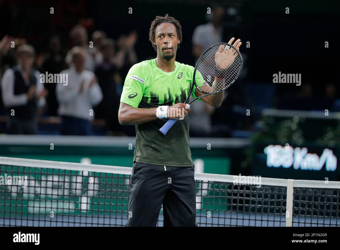 Gael MONFILS (FRA) won his match against John ISNER (USA) during the ...