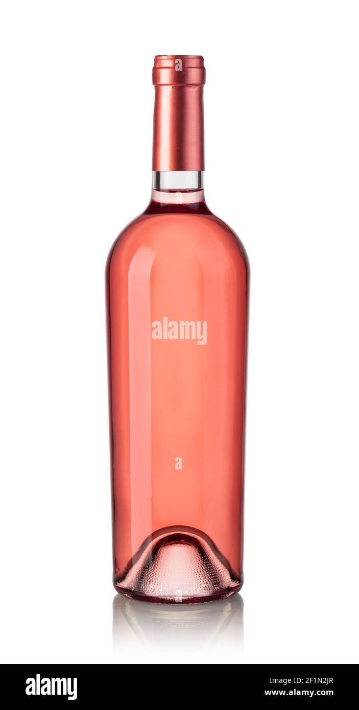 Rose wine bottles Stock Photo - Alamy