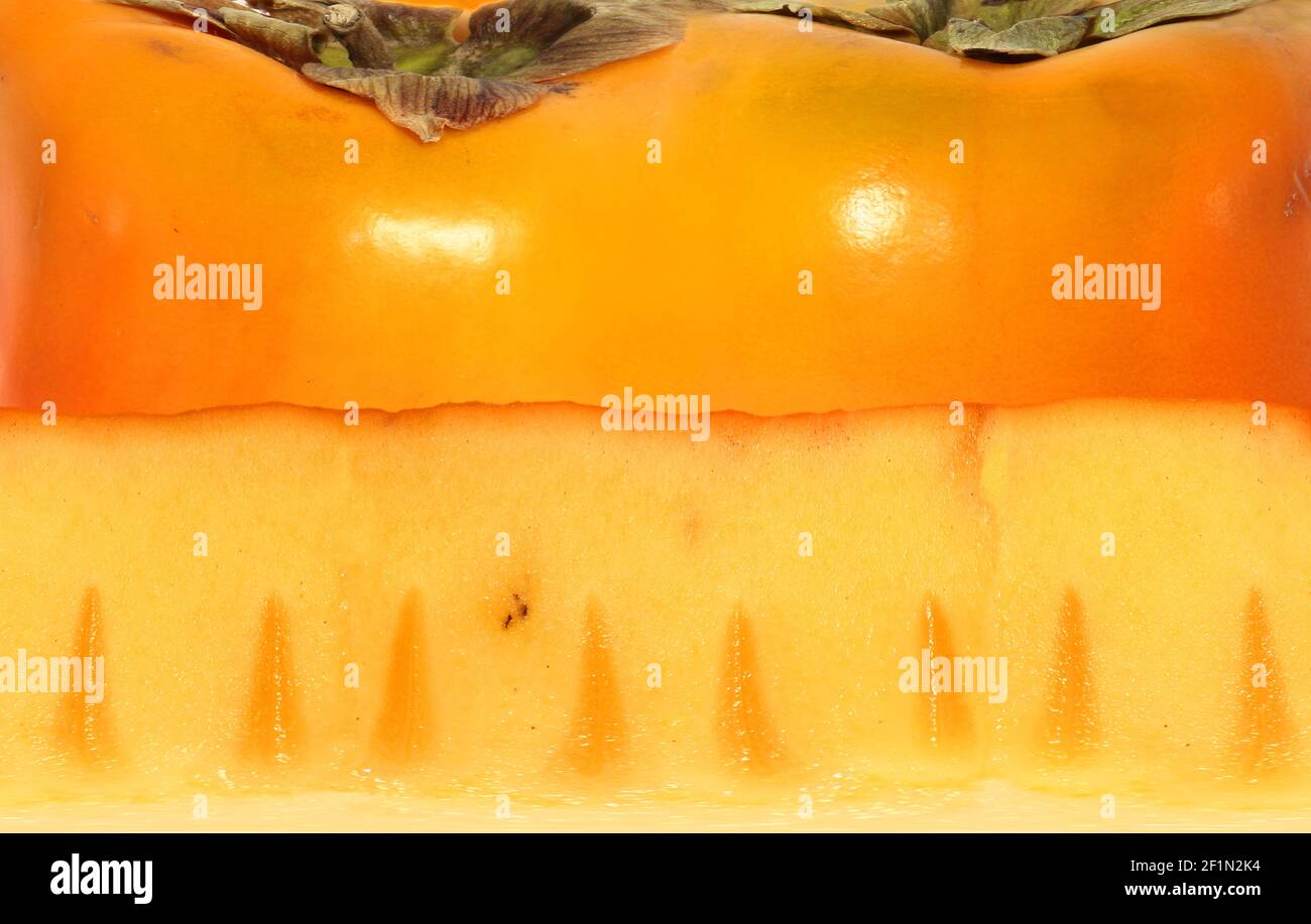 Persimmon texture hi-res stock photography and images - Alamy