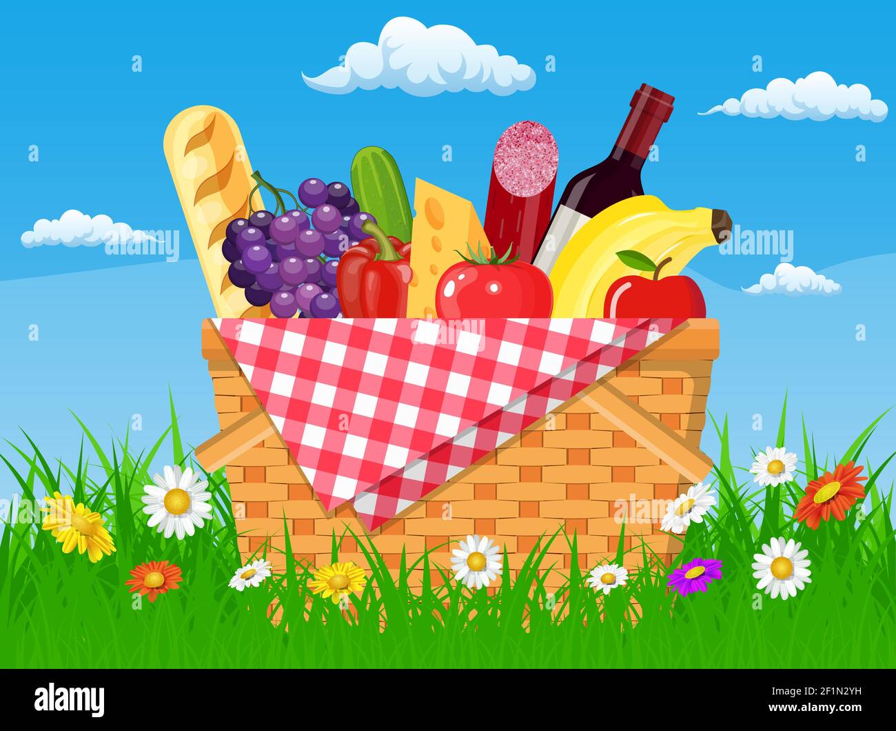 Full color nature sun Stock Vector Images - Alamy