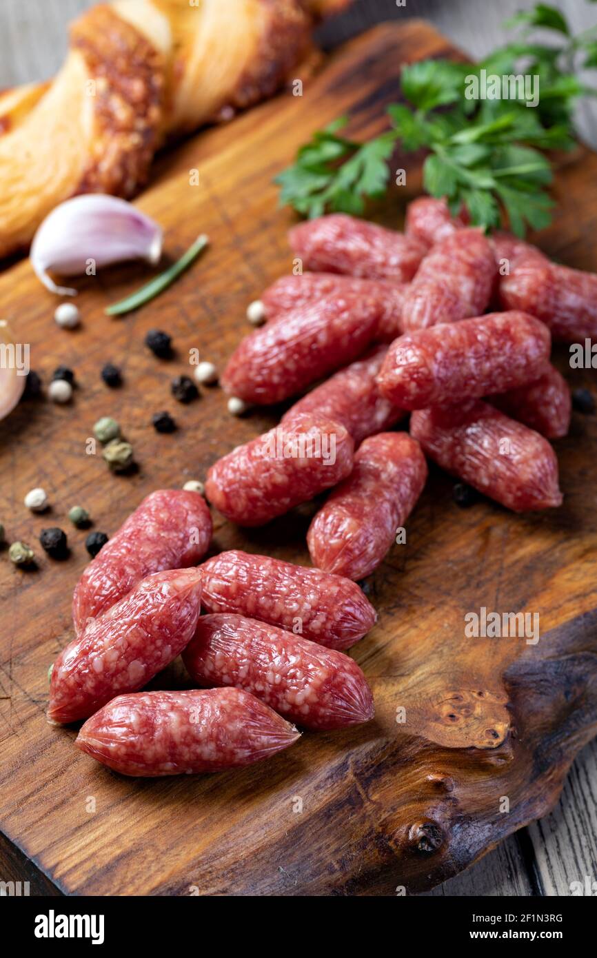 Sausages mini hi-res stock photography and images - Alamy