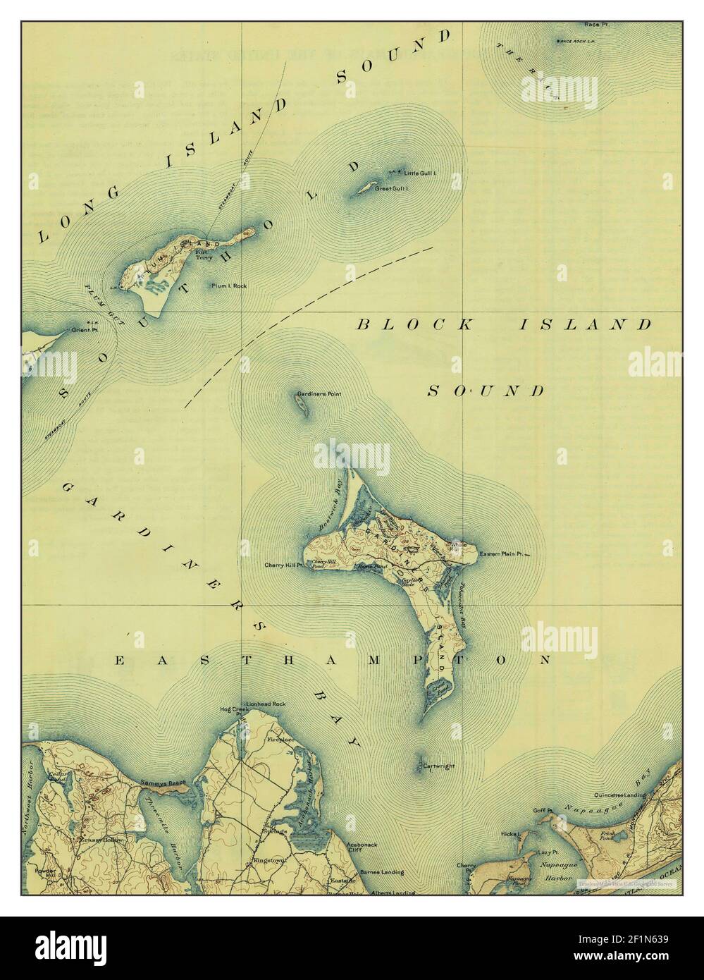 Gardiners island hi-res stock photography and images - Alamy