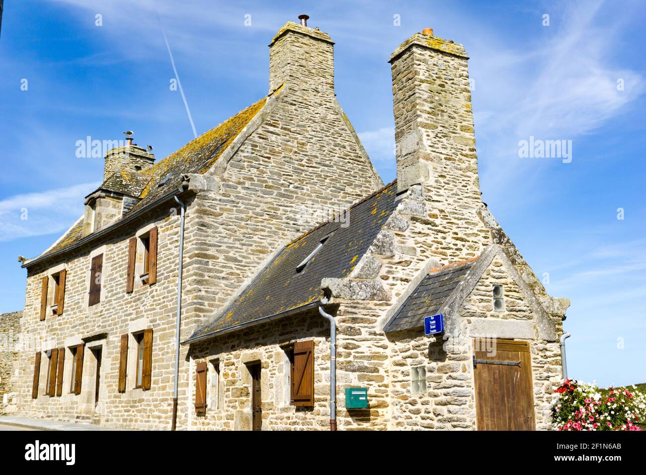 The historic Maison des Seigneurs or Gentlemen's House in the old port ...