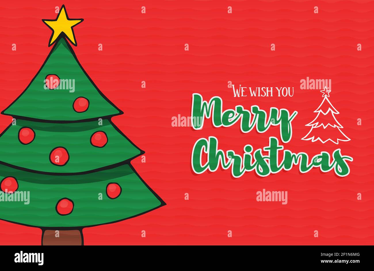 We wish you a merry christmas Stock Vector Images - Alamy