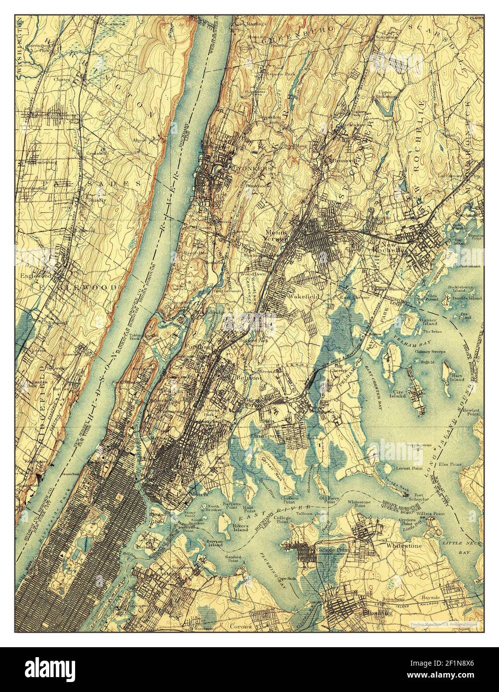 Harlem map 1900 hi-res stock photography and images - Alamy