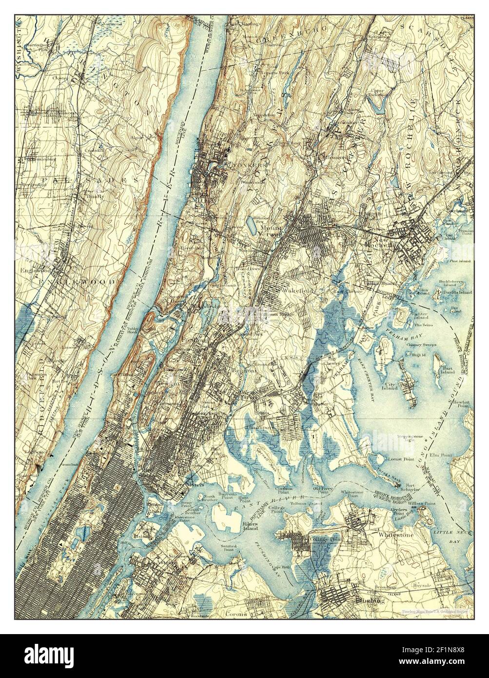 Harlem map 1900 hi-res stock photography and images - Alamy