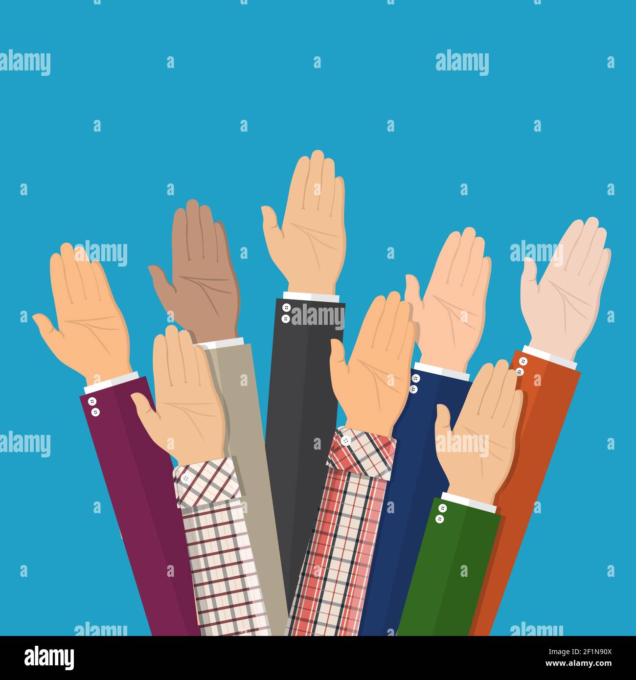 Many people ethnicity Stock Vector Images - Alamy