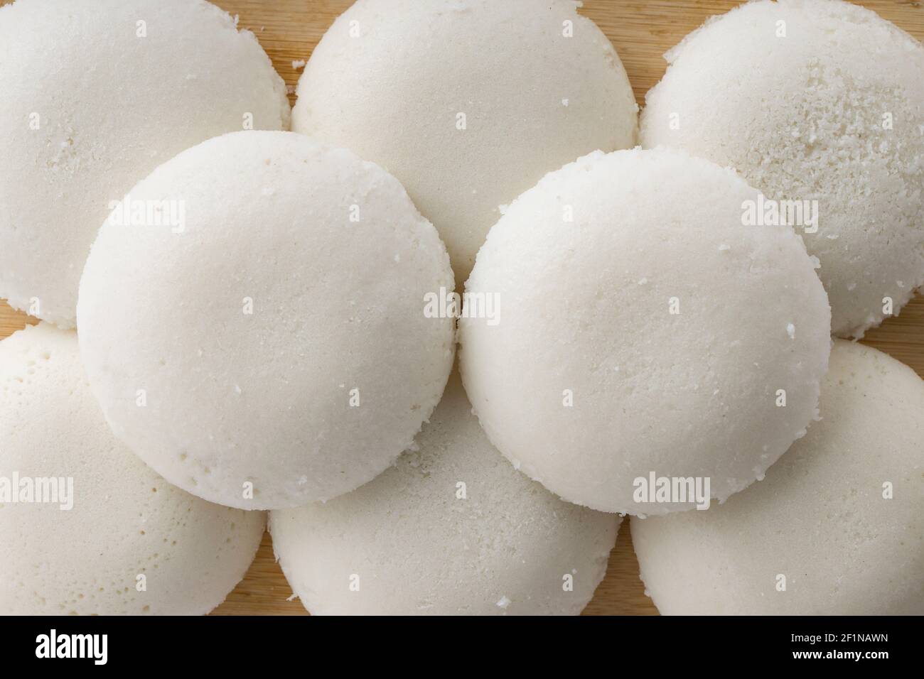 Idly or Idli, south indian main breakfast item which is beautifully ...