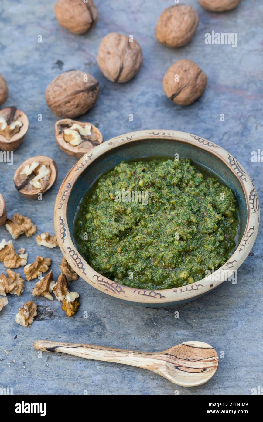 Pesto Petersilie Walnuss