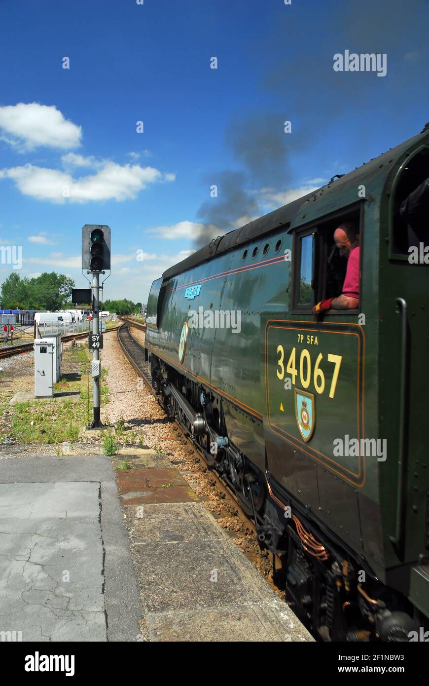 Unrebuilt bulleid pacific hi-res stock photography and images - Alamy