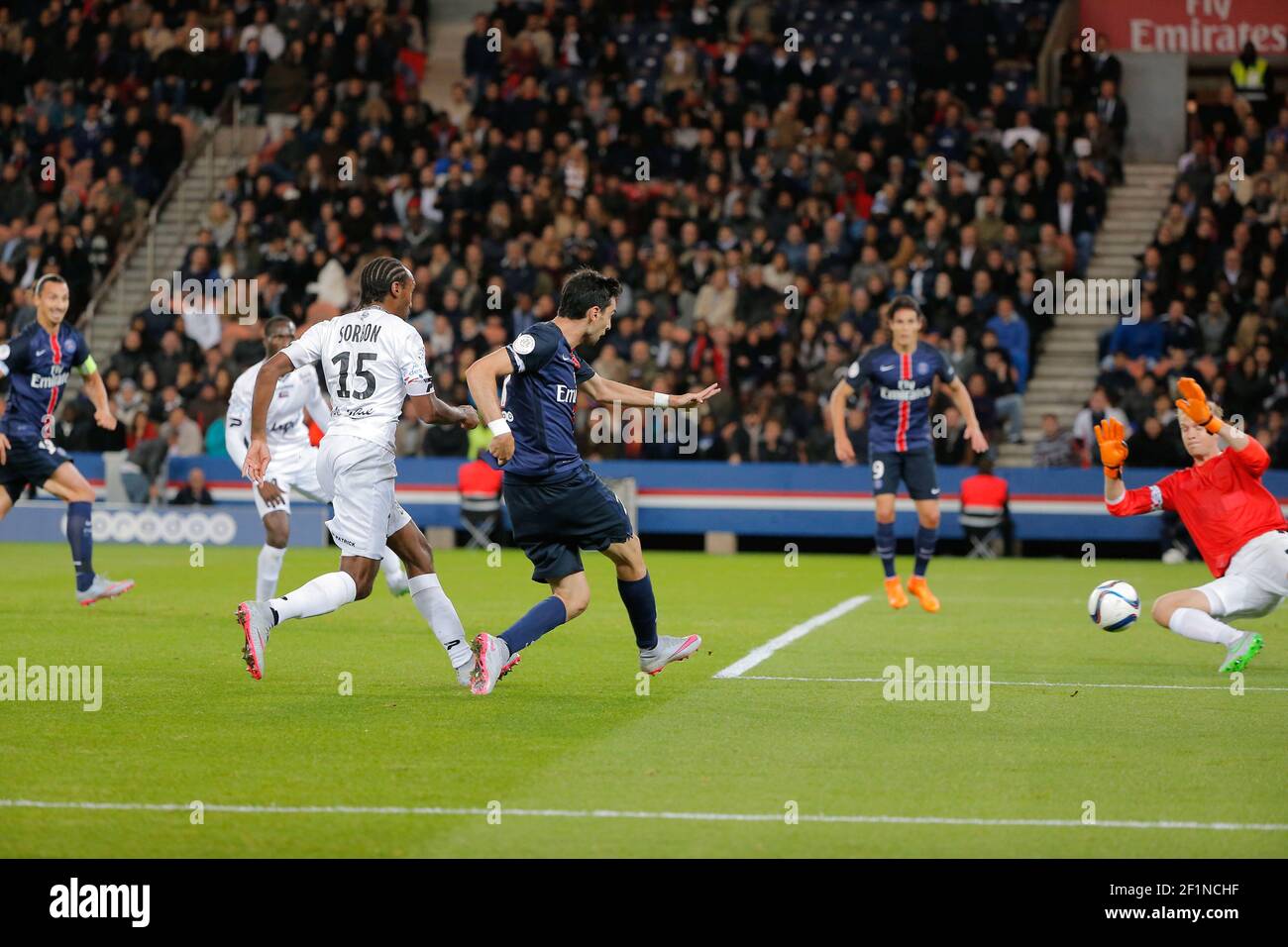 Javier Matias Pastore (psg) during the French Championship Ligue 1 ...