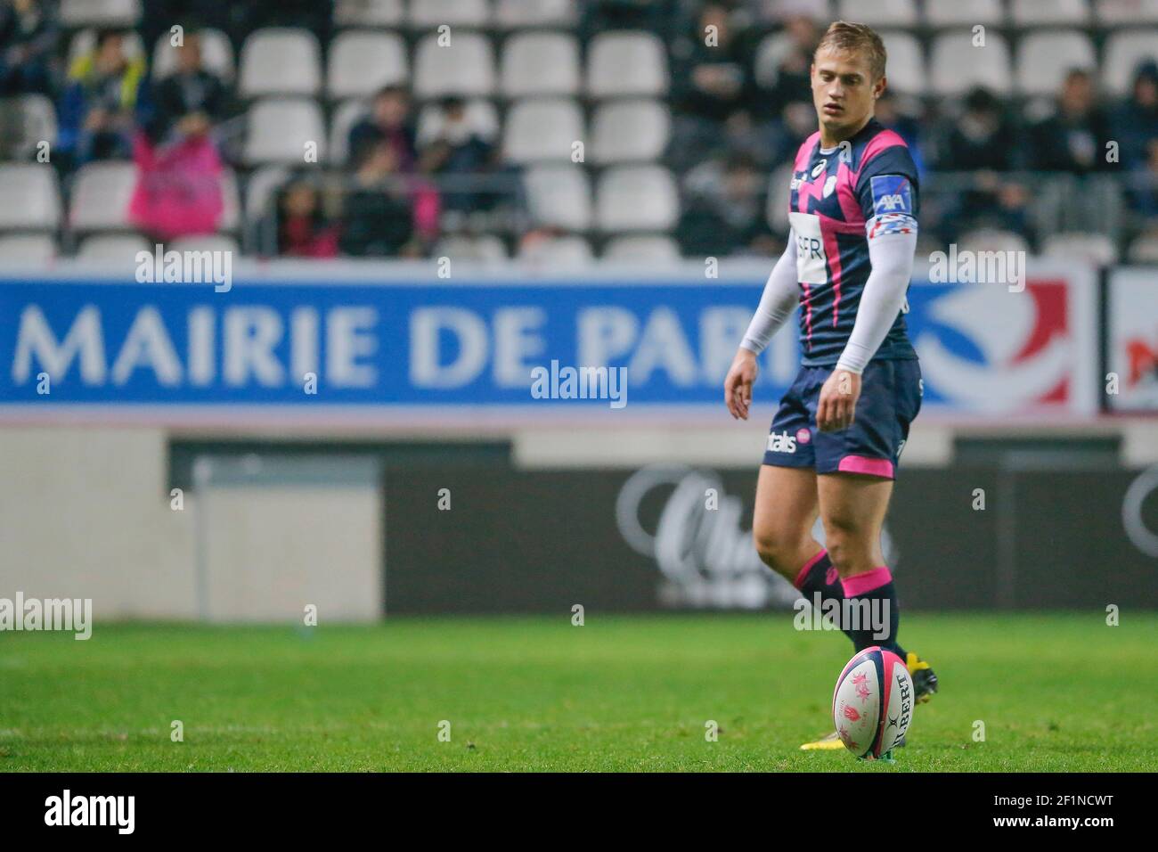 Jules PLISSON (Demi d ouverture Stade Francais) during the French ...