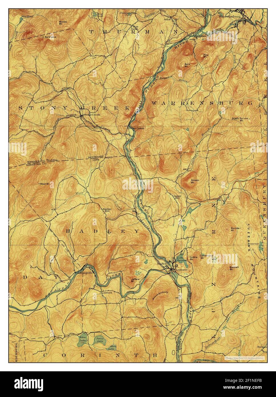 Luzerne map hi-res stock photography and images - Alamy