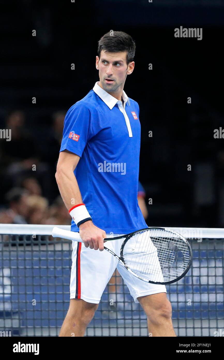 Novak DJOKOVIC (SRB) during the ATP World Tour Masters 1000 indoor ...