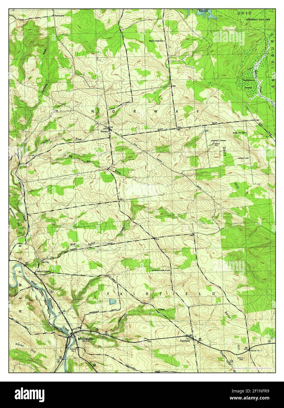 Middleville map hi-res stock photography and images - Alamy