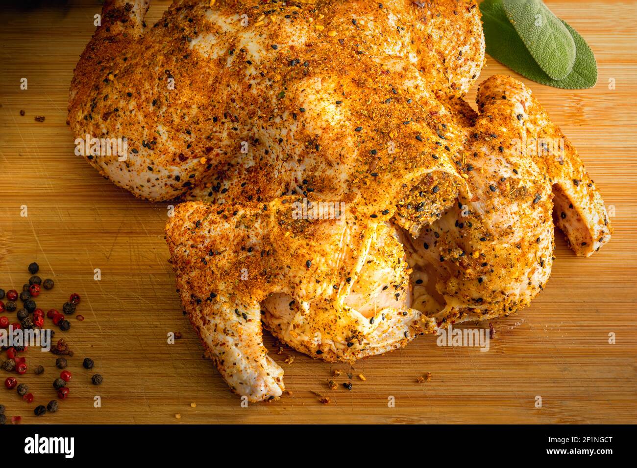 Whole bbq chicken hi-res stock photography and images - Alamy