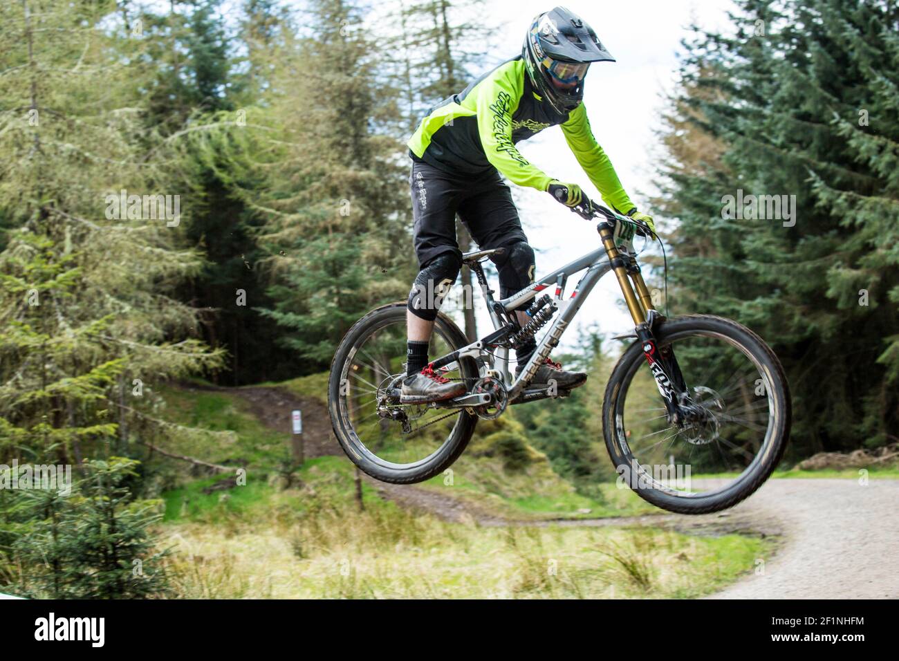 Innerleithen biking hi-res stock photography and images - Alamy