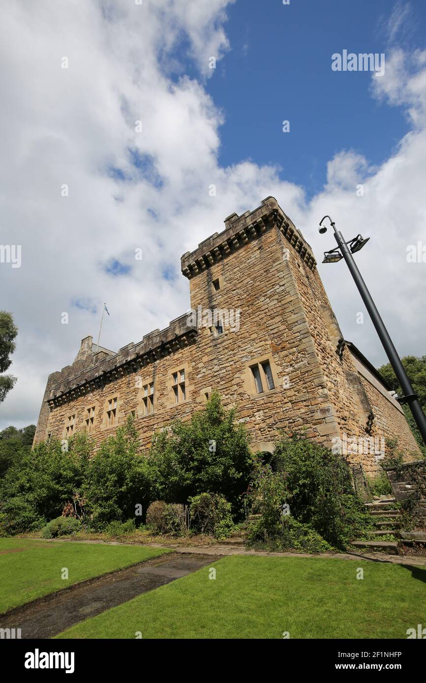 Dean Castle, Kilmarnock, Ayrshire, Scotland, UK. Prior to 1700 it was ...